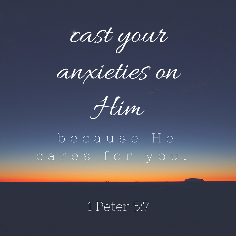 Cast Your Anxieties No Matter What Monday Marissa Henley